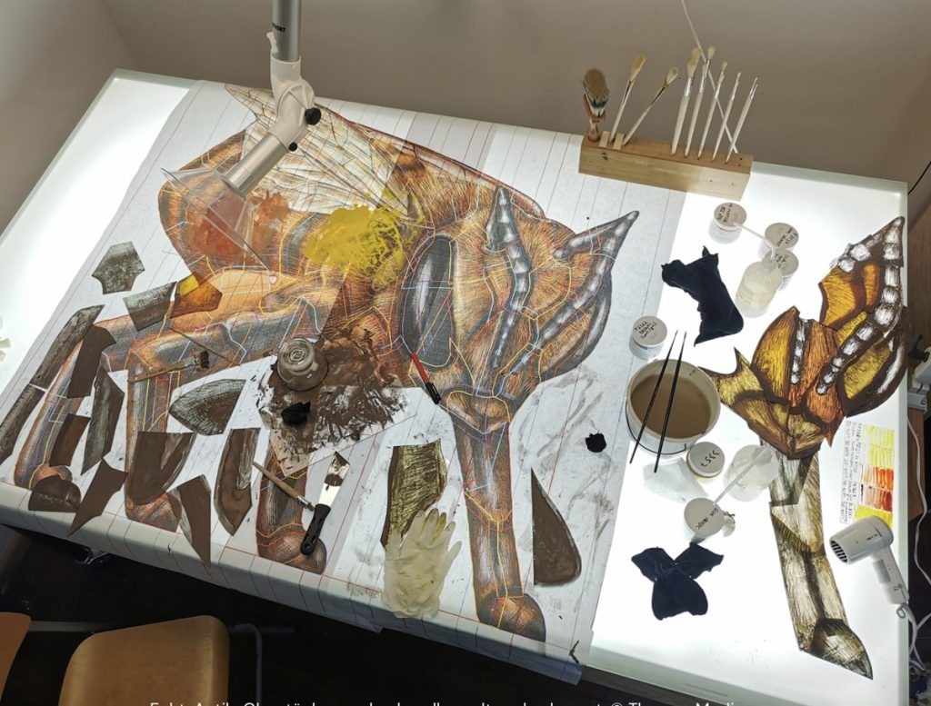 【建築設計】 錯視公共藝術「Human Animal Binary」讓觀者換位正視瀕危動物 | OLO